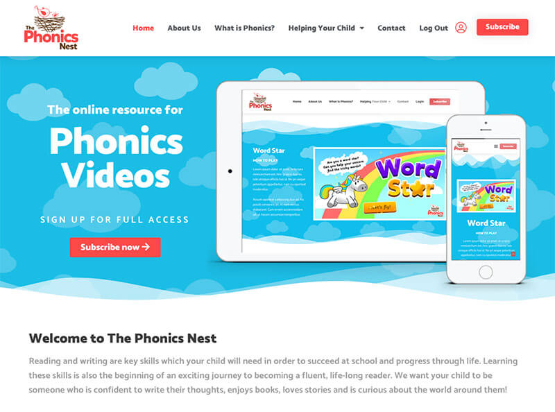 The Phonics Nest | Phonics Games and Videos